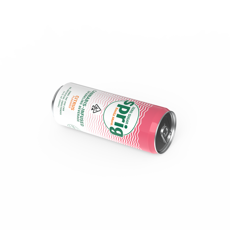 Citrus Zero Sugar THC 24-Pack - Sprig